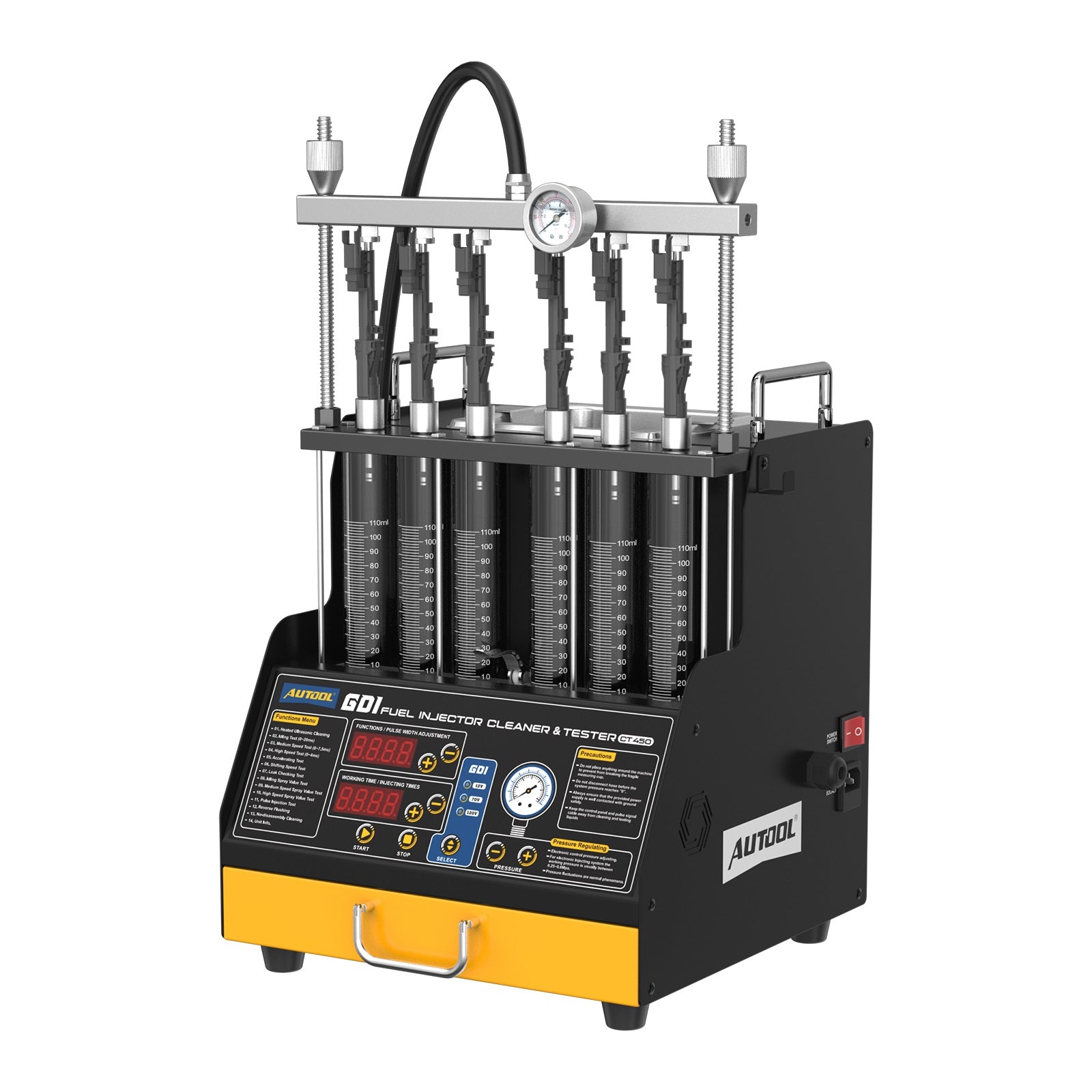AUTOOL CT450 Ultrasonic Fuel Injector Cleaner – AUTOBOSS